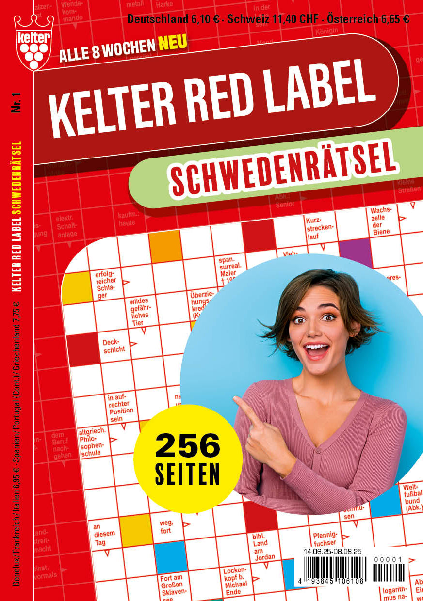 Kelter Red Label - Schwedenrätsel #1 – Kelter-verlag
