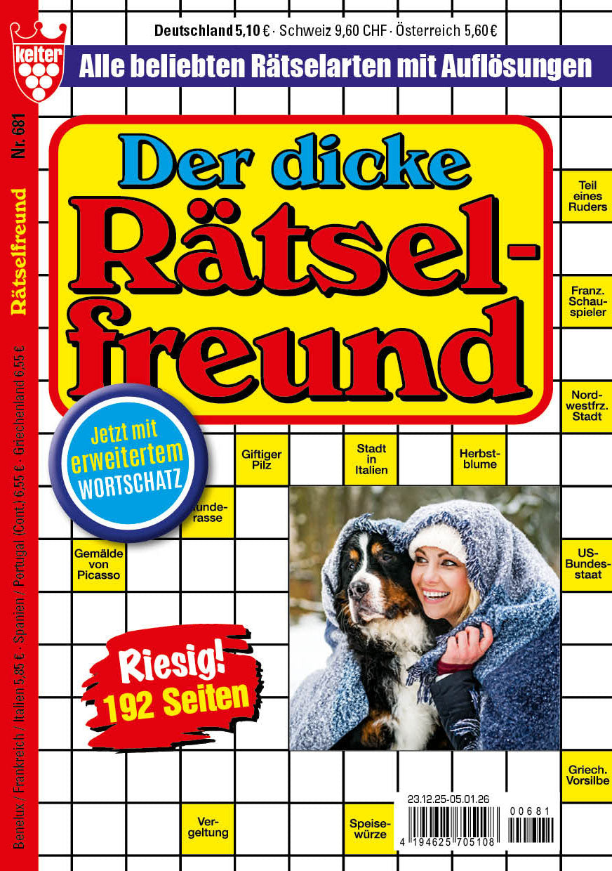 Der dicke Rätselfreund #681 – Kelter-verlag