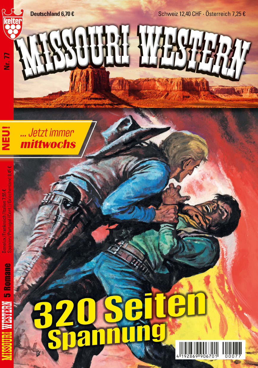 Missouri Western 5 Romane #77 – Kelter-verlag