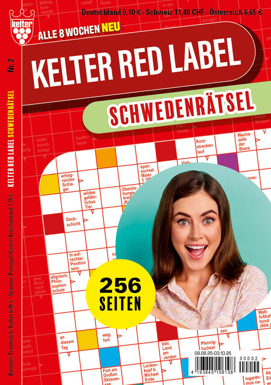 Kelter Red Label - Schwedenrätsel #2 – Kelter-verlag